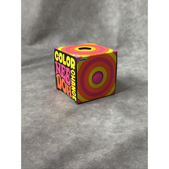 Schylling | Toys | Pink Needoh Color Change Groovy Glob Nee Doh Squishy ...